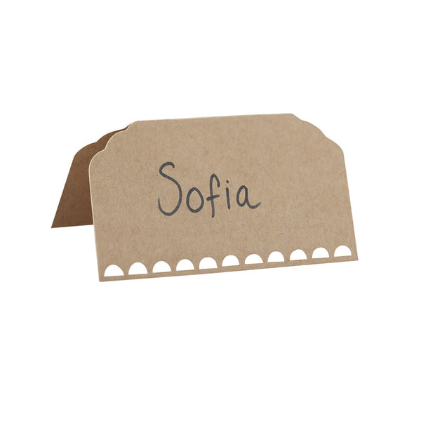 Placecards: Kraft – Baker and Maker