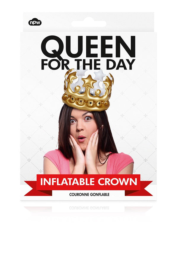Inflatable Crown: Queen for the Day – Baker and Maker